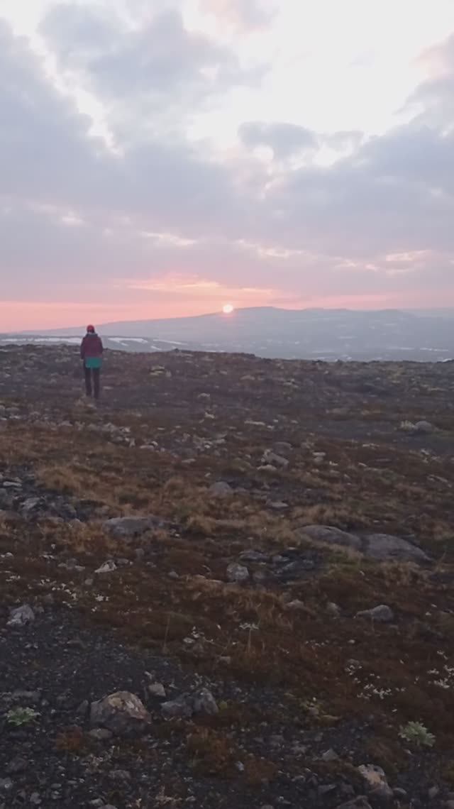 Рассвет на плато Путорана