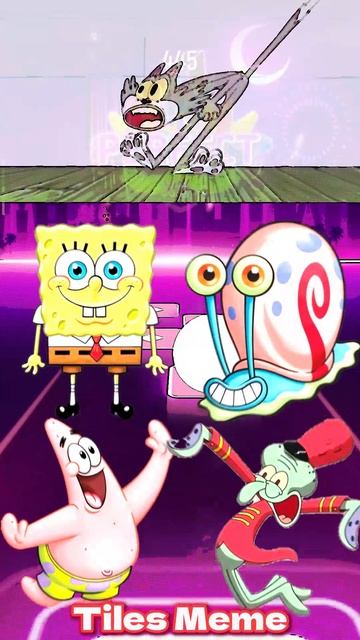 LVL№175 КТО ИЗ ГУБКИ БОБА КРУЧЕ? Coffin Dance ГУБКА БОБ | Tiles Hop