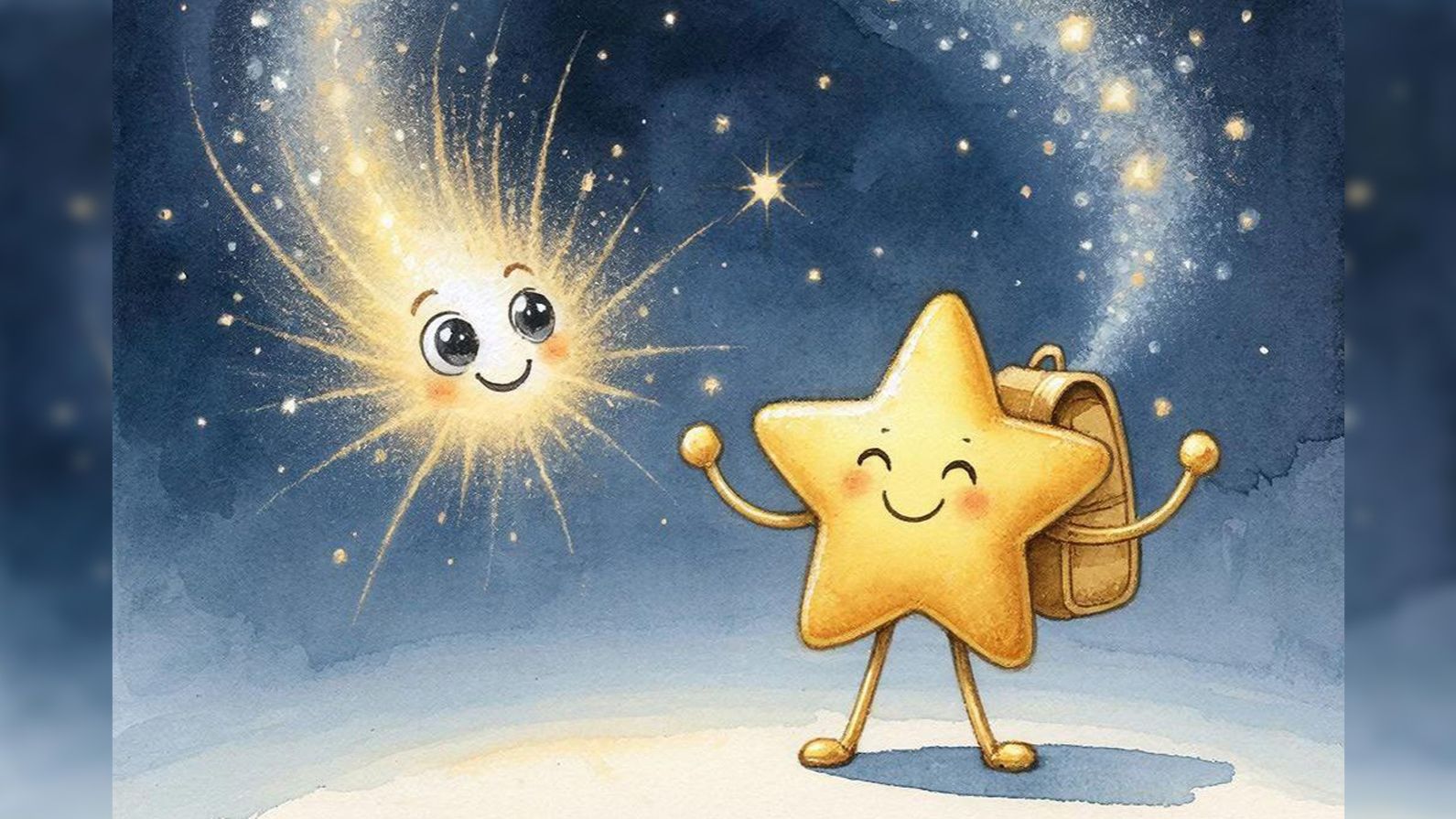 Сказка о маленькой звёздочке, которая нашла своё предназначение