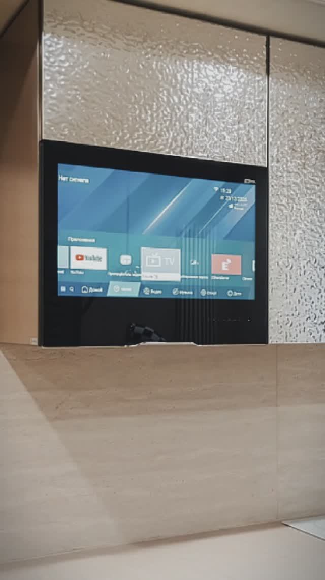 Встраиваемый телевизор для кухни