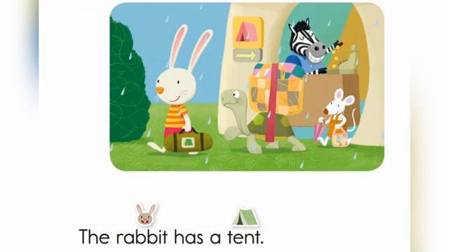 Oxford Phonics World Readers - Level 1 - Rabbits House - story