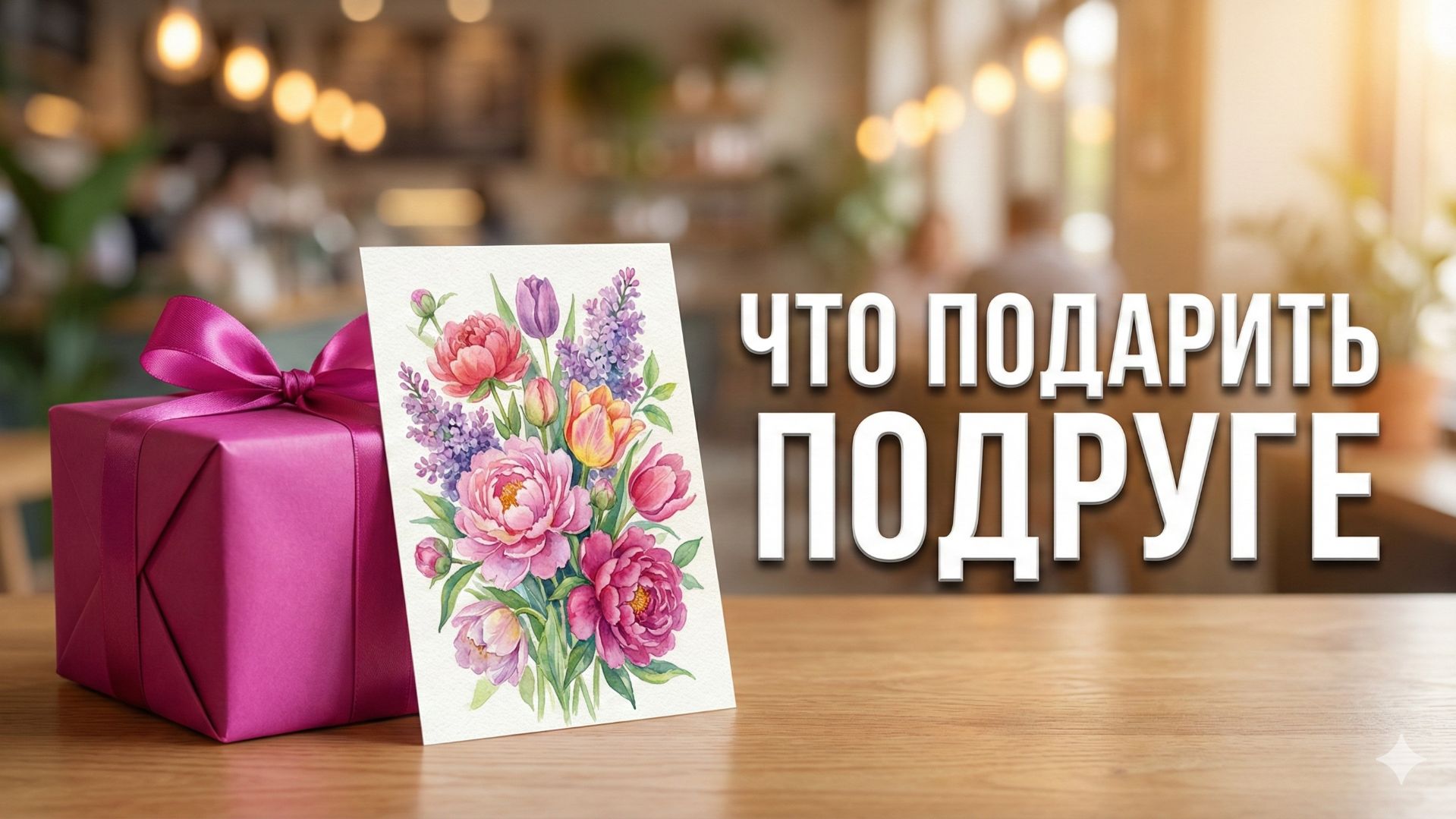 Что подарить подруге на день рождения? ТОП душевных идей 2026
