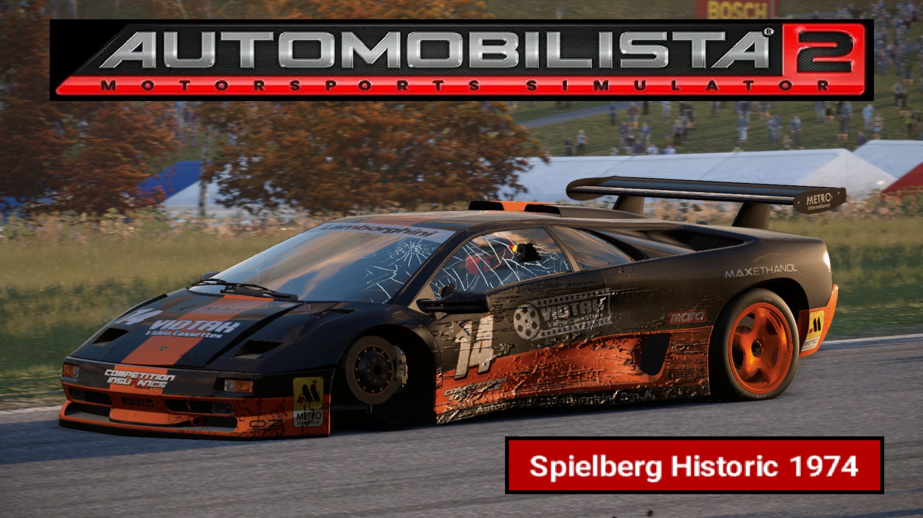 Automobilista 2. Historic Spielberg (Österreichring)1974. Lamborghini Diablo SV-R. 2026.02
