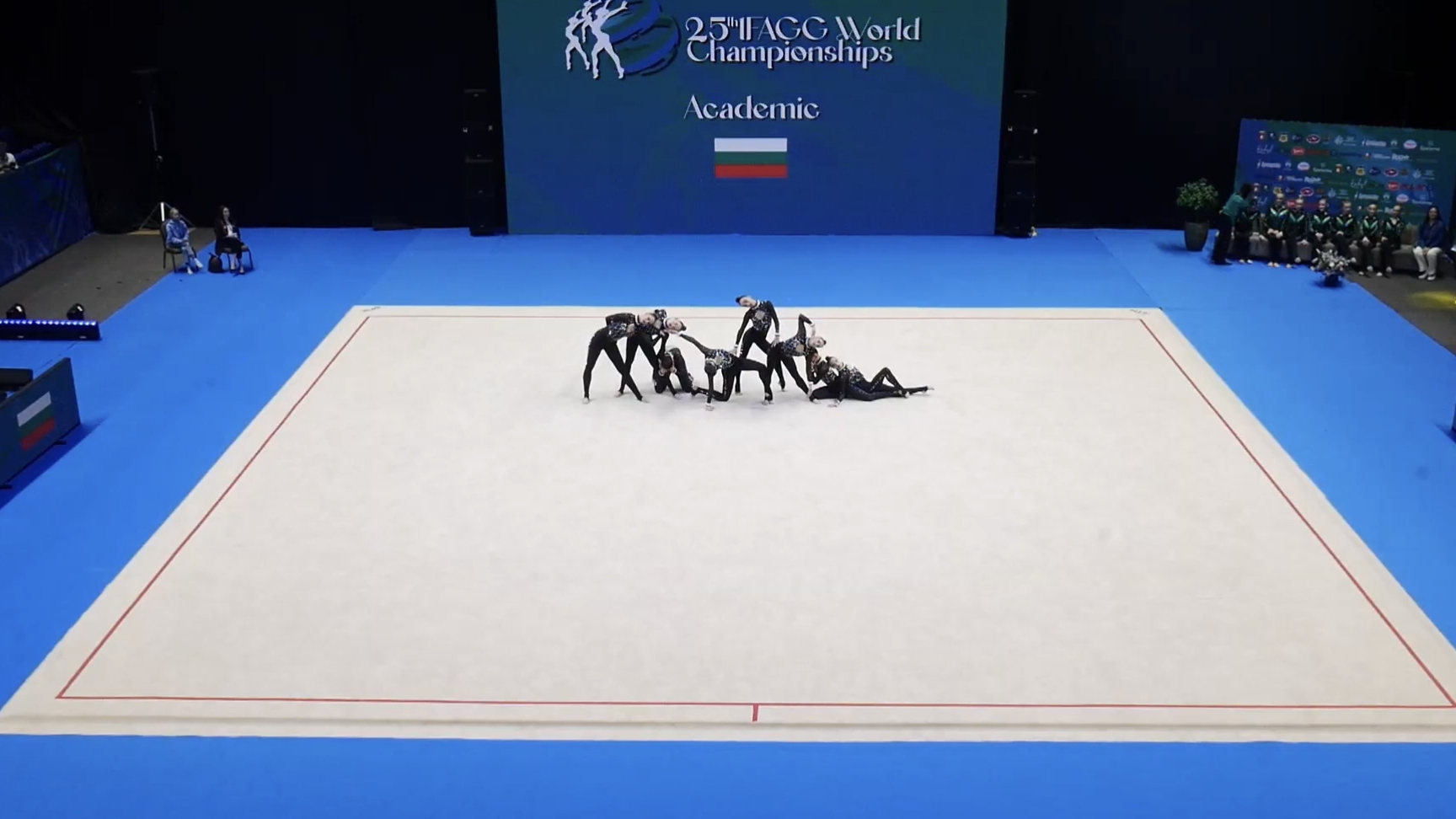 ACADEMIC BUL IFAGG World Championships 2025 #эстетическаягимнастика #aestheticgroupgymna