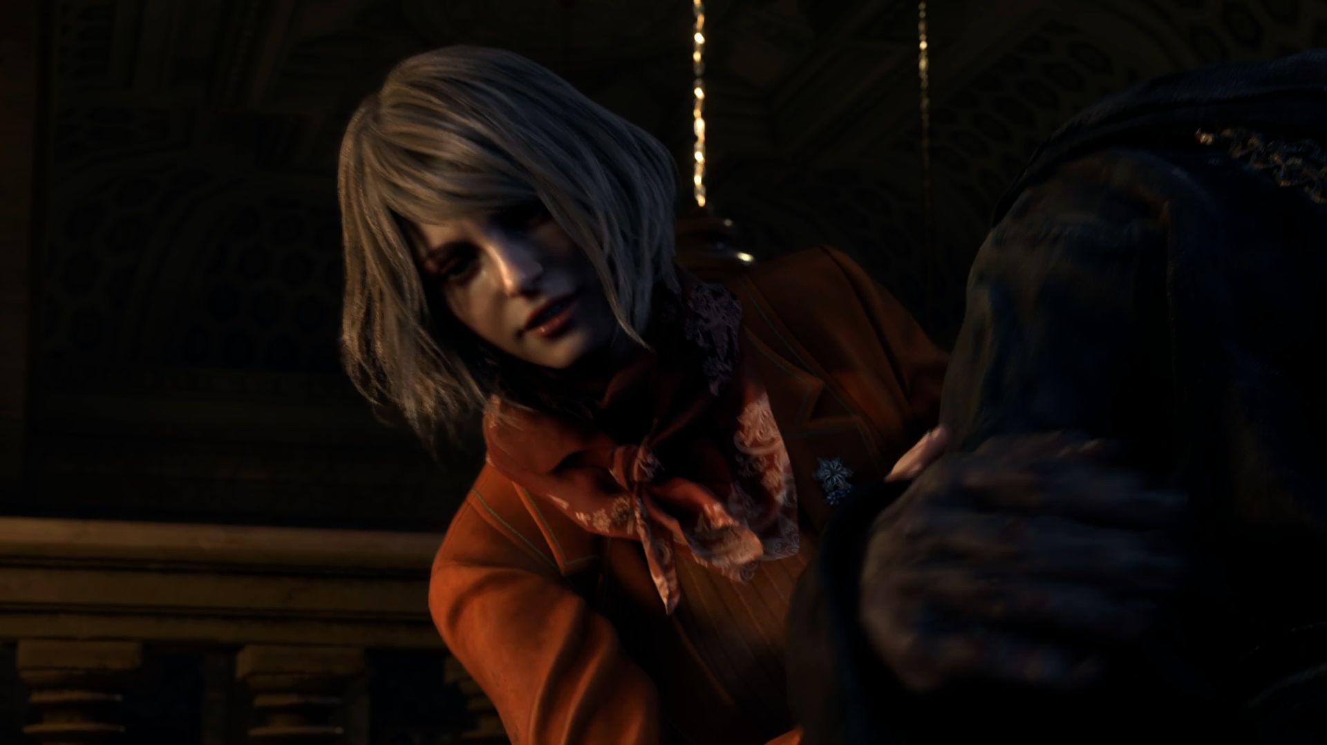 Resident Evil 4(Живые доспехи и тараканы)7