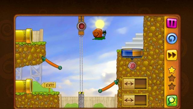 Мобильная игра Улитка Боб ( Snail Bob) Уровень 8