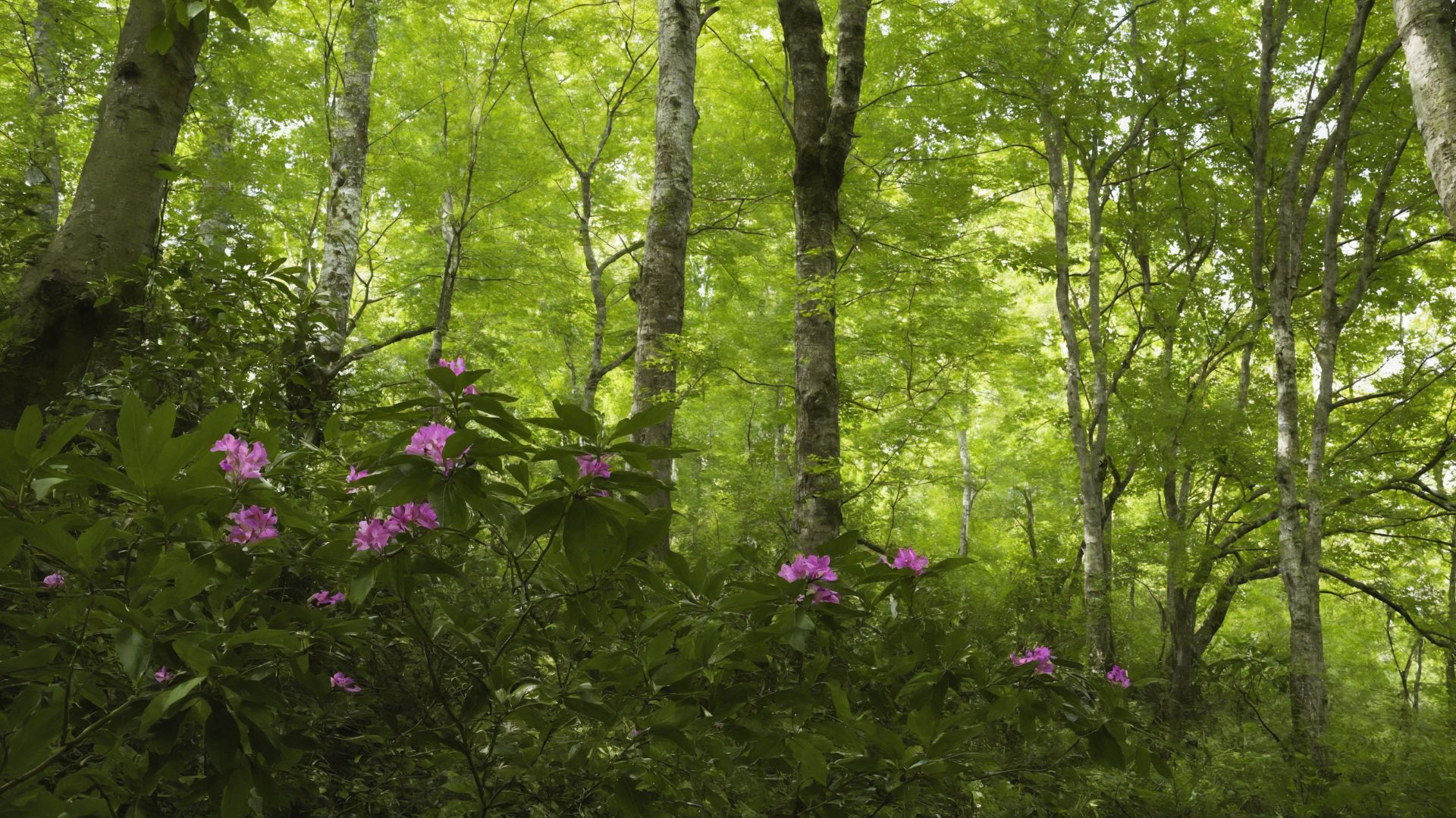 Рододендроновый лес. Расслабляющее видео о природе. 🌸