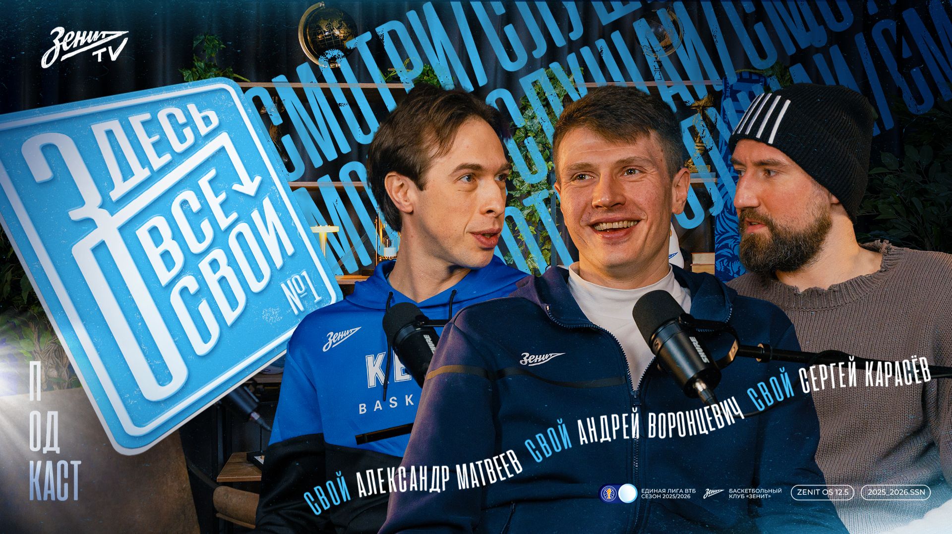 ЗДЕСЬ ВСЕ СВОИ | Подкаст «Зенита». Эпизод 1