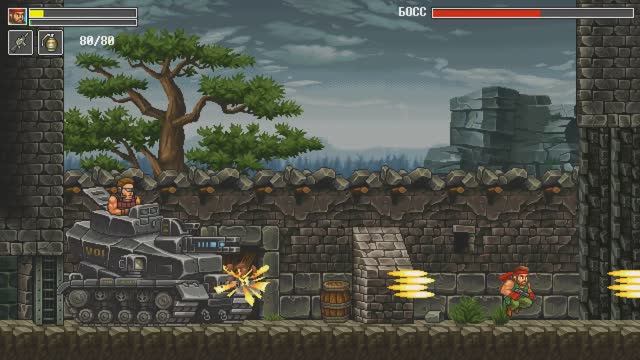 Guns Of Fury [RUS, без комментариев]. Часть 2: Аксель и "игрушка" Уоллеса.