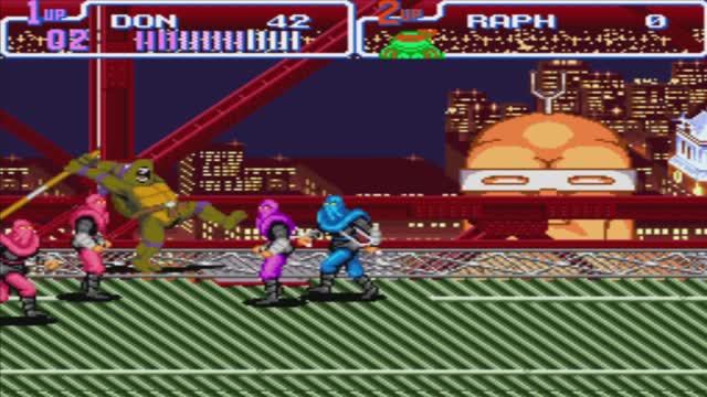 Teenage Mutant Ninja Turtles: Turtles In Time_SNES_ч2