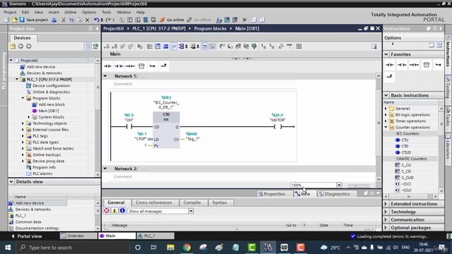 3.5 IEC Счетчики