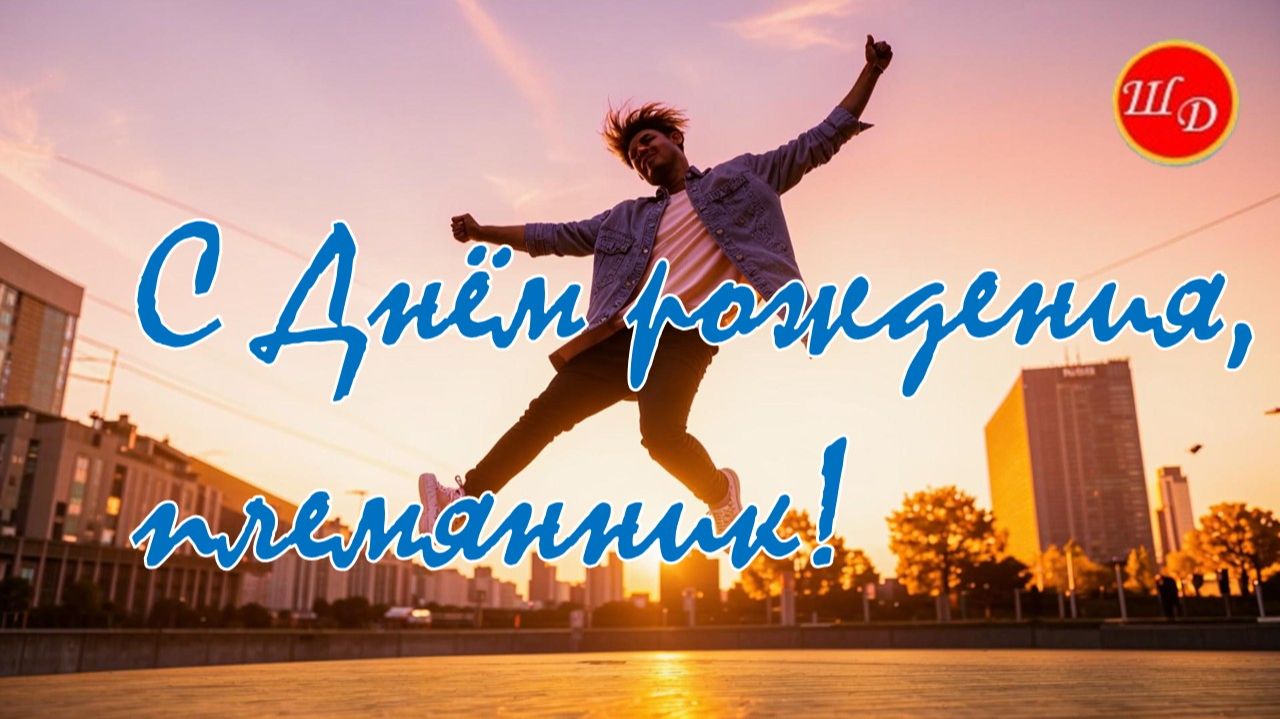 С Днём рождения, племянник! Поздравление.