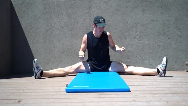 Inner Hamstring Stretch (Pancake) | Растяжка приводов лежа у стены