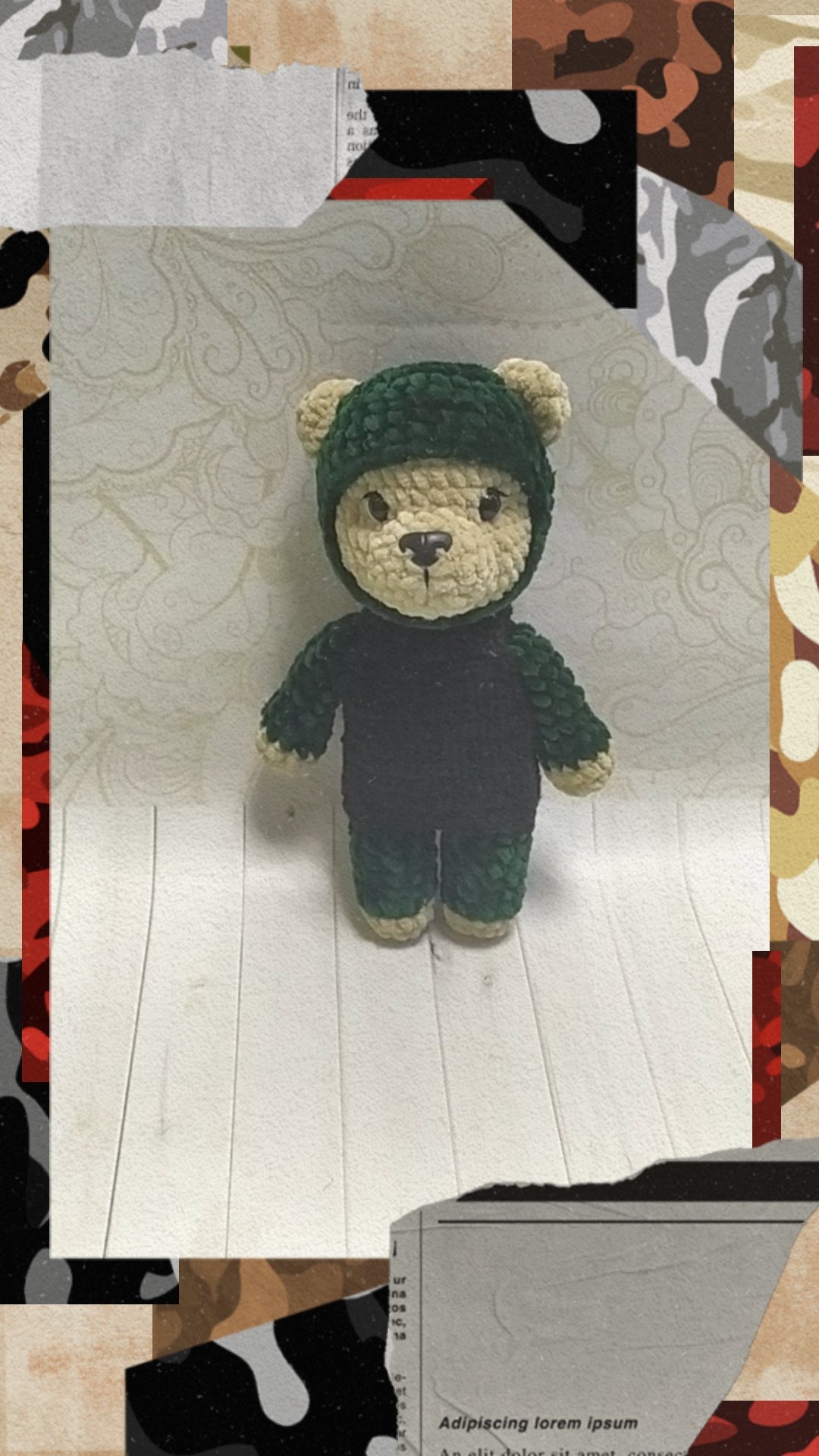 Мишка. Игрушка талисман.