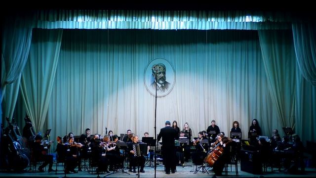 Николай Чайкин. Концерт №2 для баяна с оркестром. II и III части