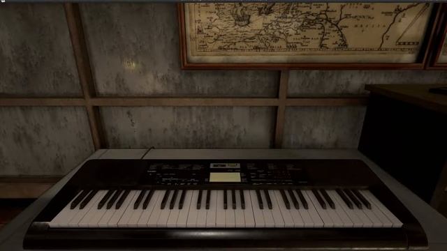 Laboratory interior-studio in loft style (synthesizer)