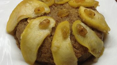 Деревенский яблочный пудинг.