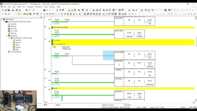 15. Импульсный выход CP1L