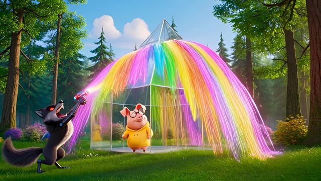 "Волк: Из зверя в ТЕДДИ за 2 секунды! 🧸💖"