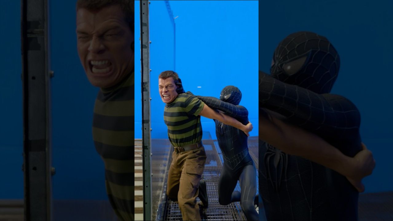 Сегодня эту сцену Человека-Паука сняли бы хуже