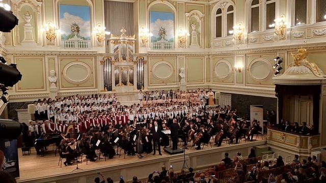 Санкт-Петербург. Государственная Капелла. Конкурс детских хоров музыкальных школ города.