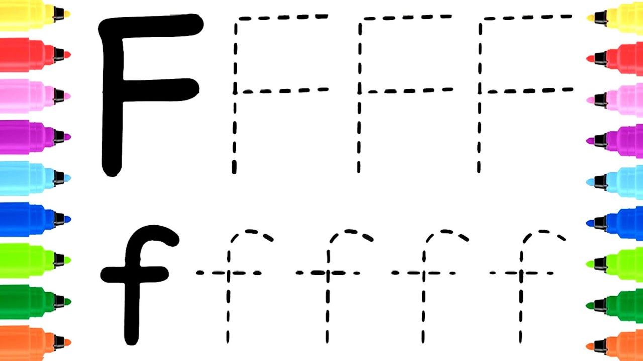 Английский алфавит для детей/Буква F