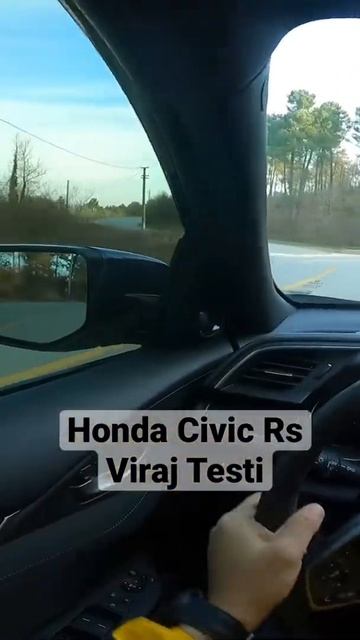 Honda Civic Rs проходит испытания.