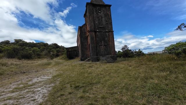 Бокор(Bokor Palace), Камбоджа. Старая католическая церковь горы Бокор. Декабрь 2025.