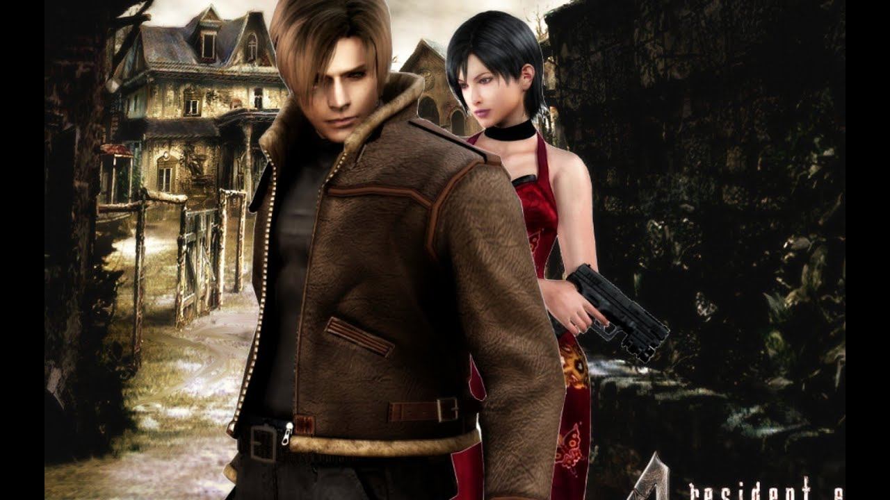 Resident Evil 4 Леон и балерина .