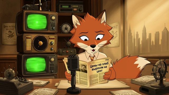 🦊📼 Лиса-синоптик и прогноз на вчера 😅