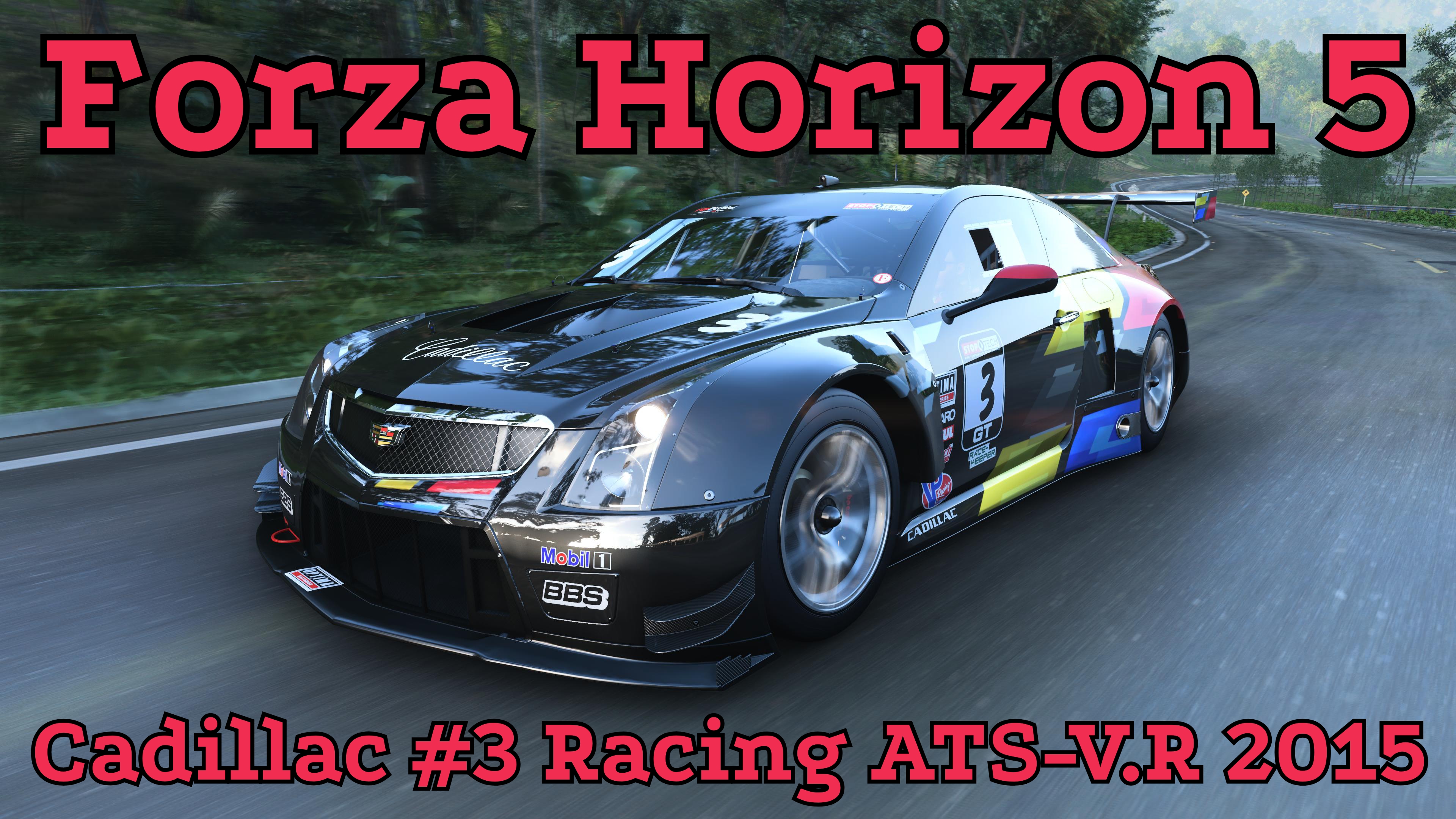 "Cadillac #3 Racing ATS-V.R 2015: Победитель соревнований в Forza Horizon 5"