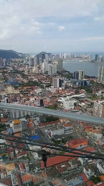 Пинанг(Penang), Джорджтаун, башня Comtar стеклянный мостик. Малайзия. Декабрь 2025.
