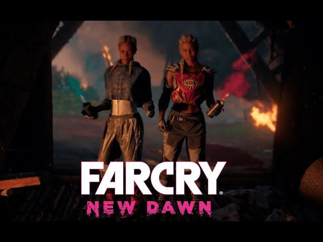 Смертельная гонка и первая попытка нагнуть близняшек. Far Cry New Dawn (the need to do)