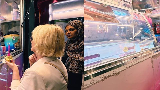 2026.02.11. ОАЭ.  Al Marjan Island. "Мороженое "...