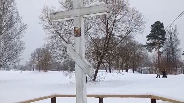 У скита патриарха Никона. 22 февраля 2026 год