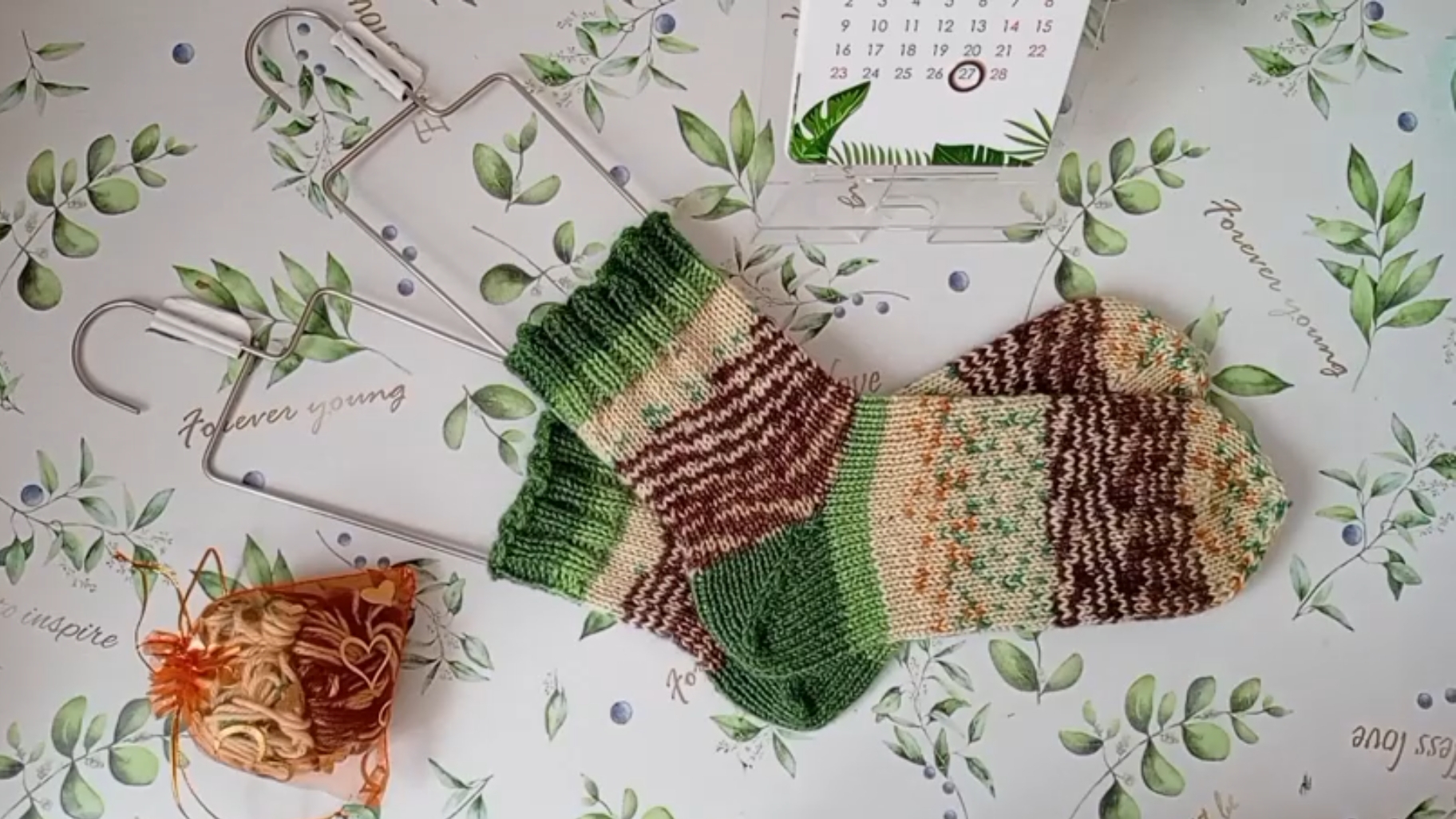 СП " Носочный калейдоскоп " носочки февраля