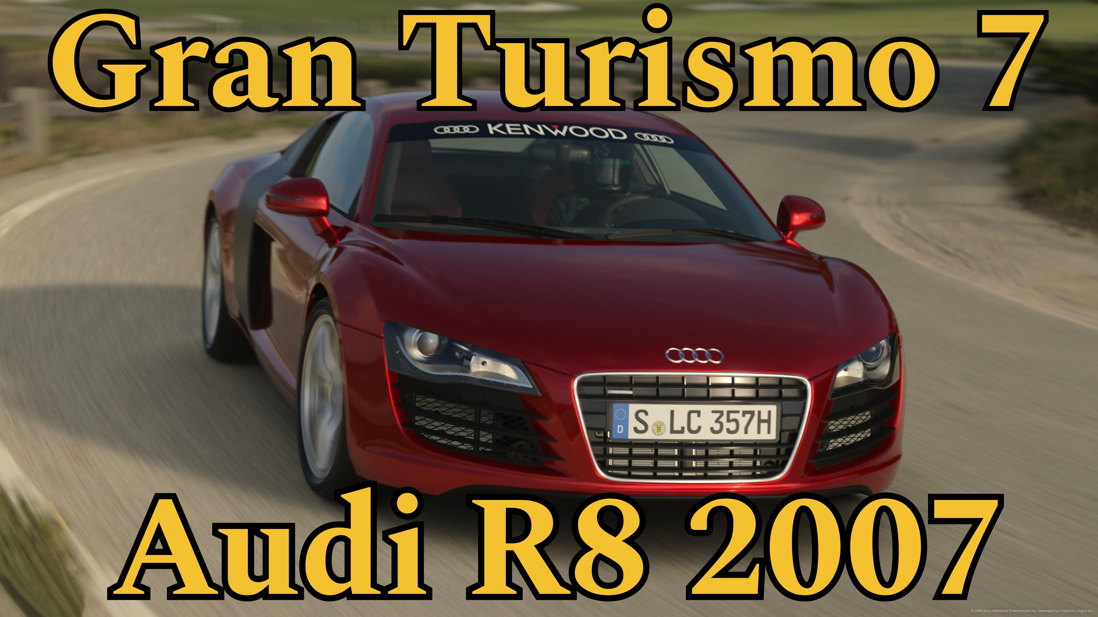 "Gran Turismo 7: Audi R8 2007 — чистое наслаждение скоростью"