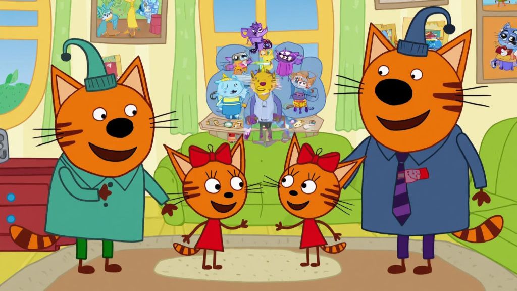 Три Кота - Мультик для детей / ТРИ КОТА и большая цель