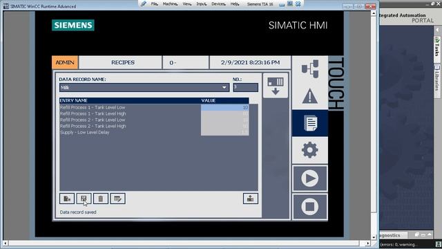 29. Проверка рецепта с помощью моделирования