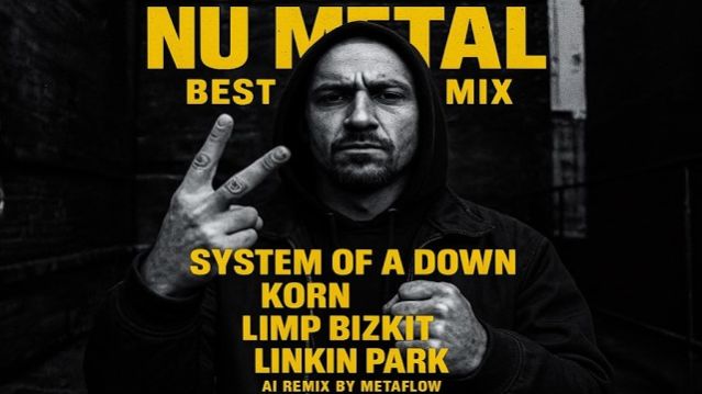 Nu Metal - Best Of Mix Vol. 2 - System of a Down, Korn, Limp Bizkit, Linkin Park Inspired AI Mix