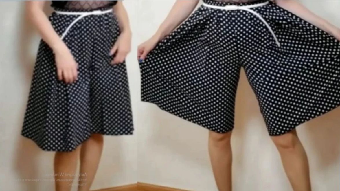 Как сшить шорты со складками? Показываю моделирование.