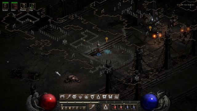 Diablo II: Resurrected. Некромант. Часть 11. Изуал.