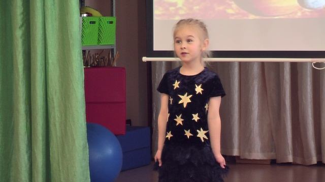 Юные космонавты: конкурс чтецов в детском саду "Золотой Ключик" 🚀👨🚀✨