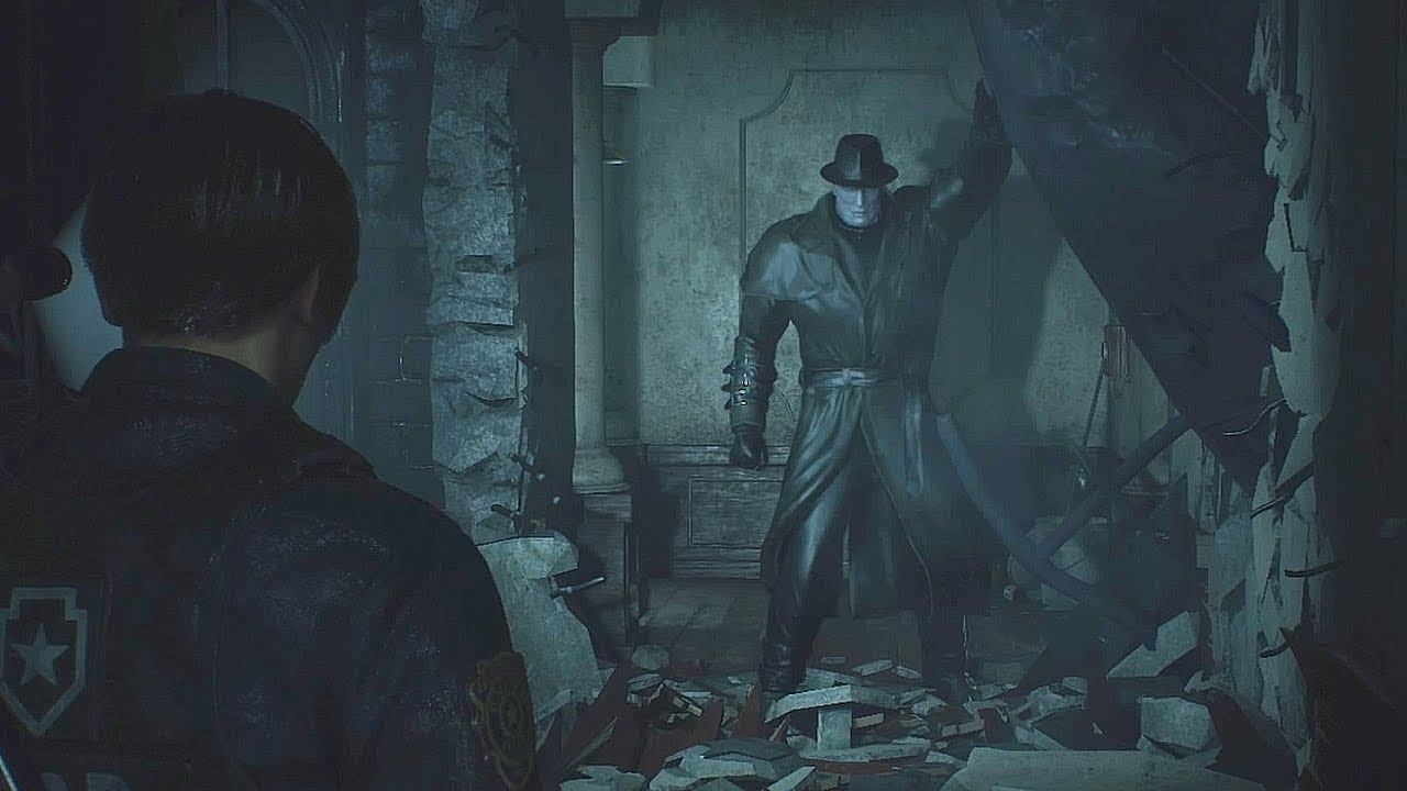 Resident Evil 2 Remake Негодяй в шляпе.