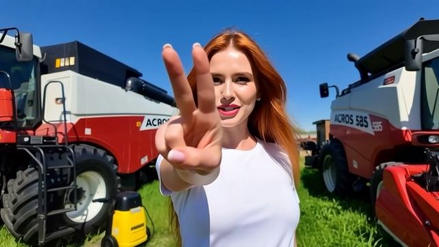 Пять комбайнов Acros 585 ждут работы