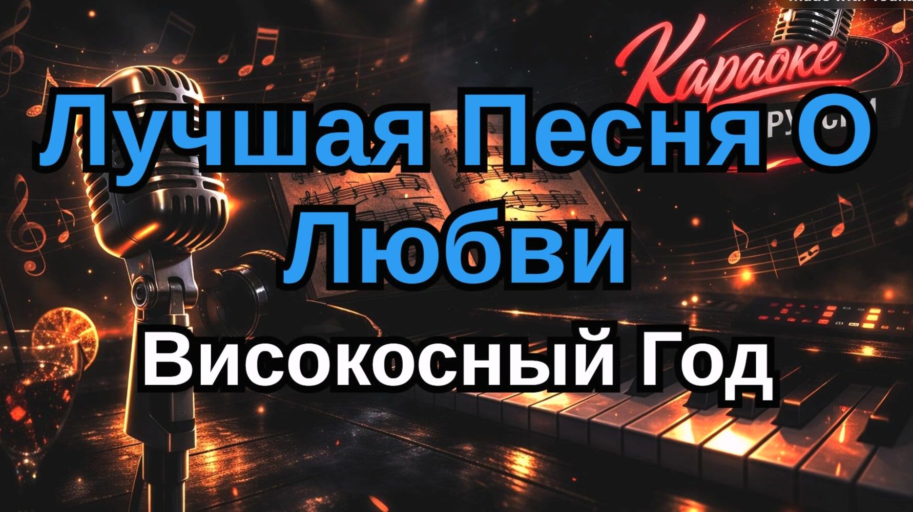 Високосный Год - Лучшая песня о любви (Караоке) Минусовка + Текст | Хит на все времена