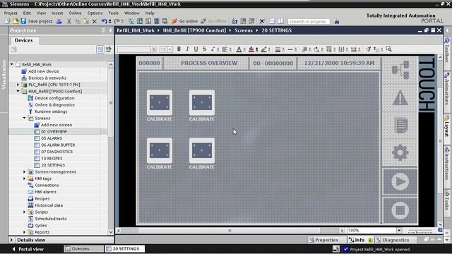 27. Настройки hmi, добавление функций