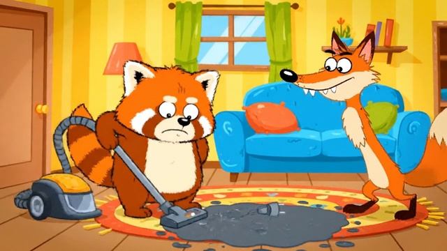 "Пылесос, который стёр реальность! 🕳️🦊"