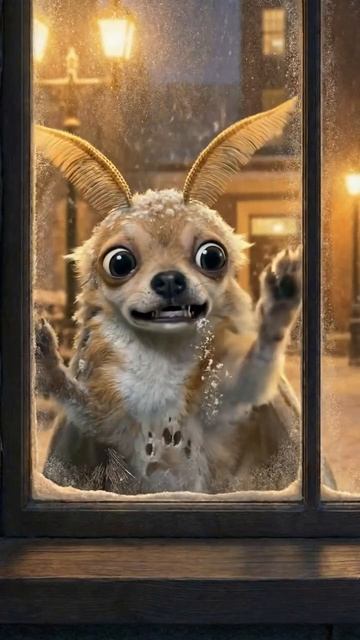 Ты бы открыл дверь этому щенку?