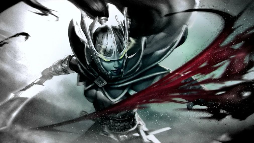 DOTA 2 (Phantom Assassin gameplay)